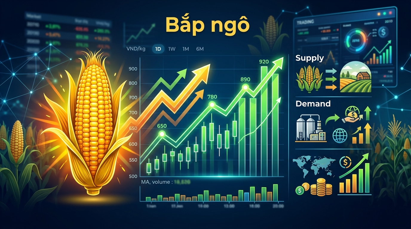 Thị Trường Ngô Tháng 6/2026: Sức Ép Từ Nguồn Cung Toàn Cầu Và Đà Giảm ...